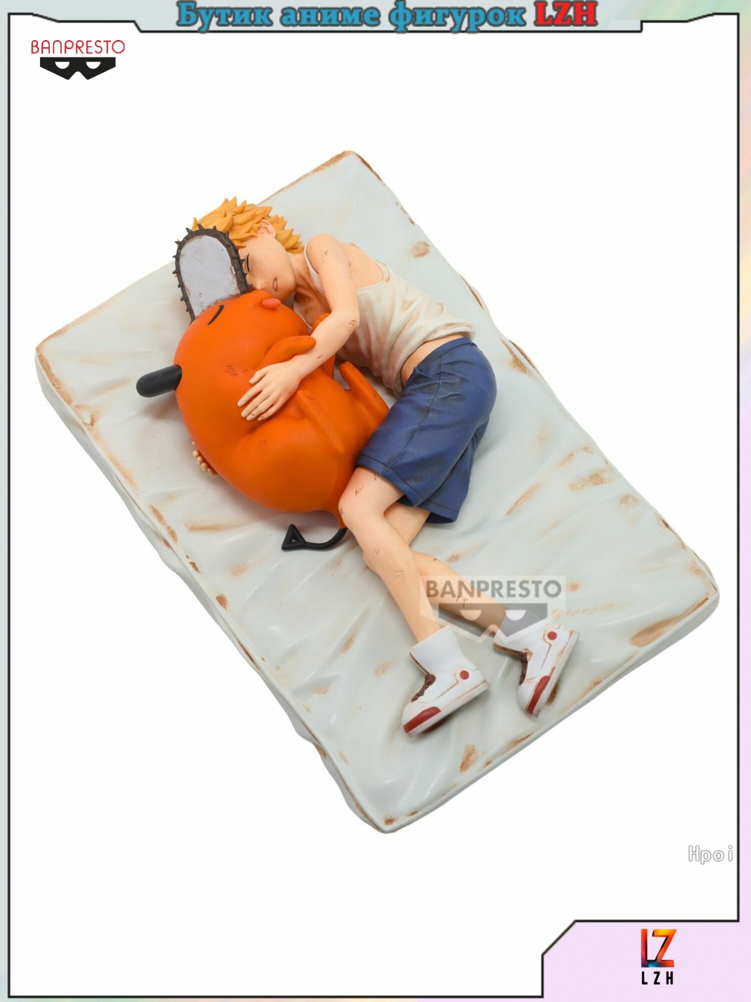 C фигурка BANDAI BANPRESTO CHAINSAW MAN & POCHITA из "Человек бензопила"(Chainsaw Man) 14cm (LZH)