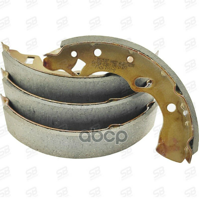 Колодки тормозные барабанные Mazda_121 DB1 (1990-1996)/Demio DW3W/DW5W (1996-1999)/Festiva D23PF/D25 SB Nagamochi арт. bs25387