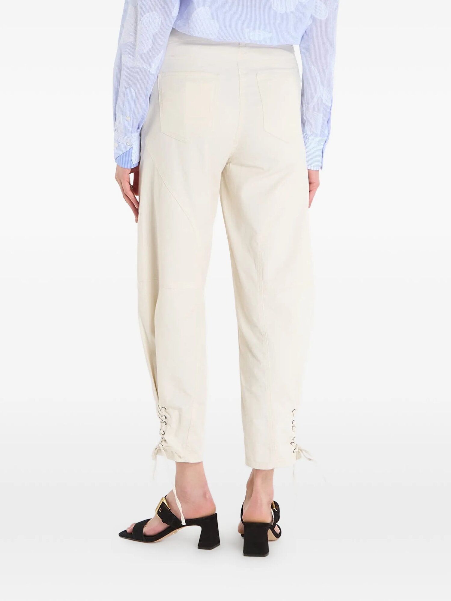 Брюки Desigual Pocket buttoned trousers, размер S, разноцветный — фото 1