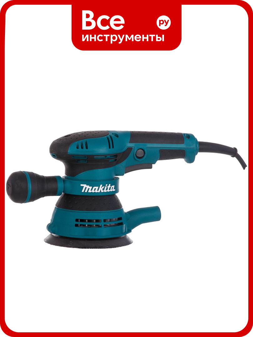Эксцентриковая шлифмашина Makita BO5040 для шлифования и полировки поверхностей