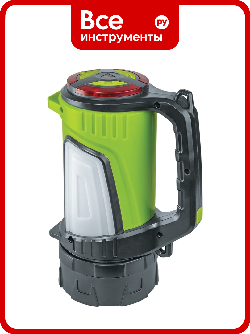 Фонарь Navigator NPT-SP20-ACCU, прожектор/кемпинговый, 1CREE+12+12+9LED, аккумулятор 3.7В, 4.4Ач