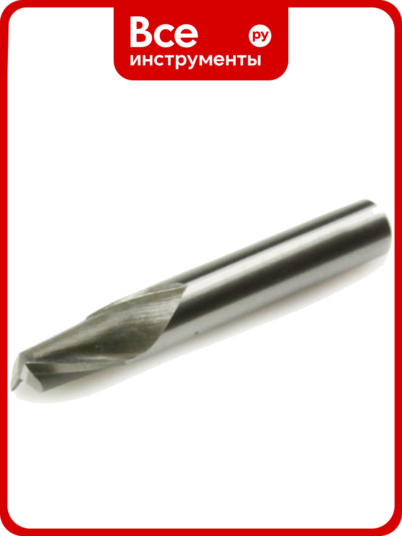 Фреза шпоночная HORTZ 351950 из стали Р6М5, двухзубая, для P‑стали и цветных металлов без покрытия