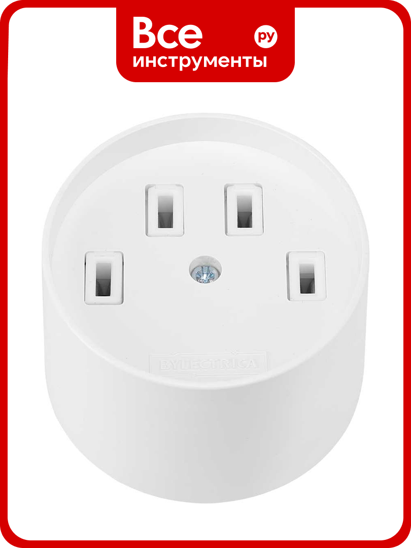 Розетка к электроплите Bylectrica 3Р+N, 32А, 250В, РА32-075