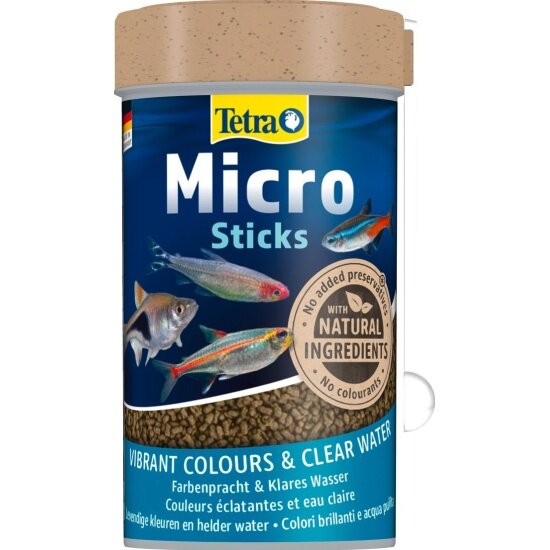 Корм Tetra для мелких видов рыб Micro Sticks 100 мл