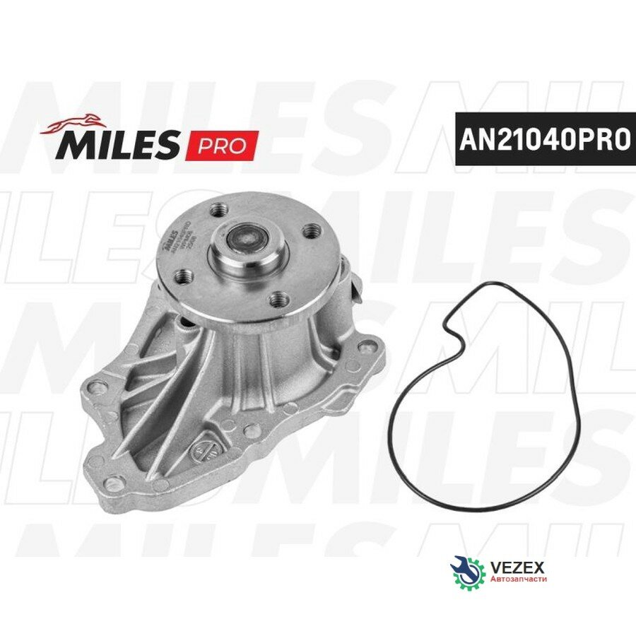 MILES AN21040PRO Насос водяной TOYOTA AVENSIS /CAMRY /RAV 4 2.0/2.4 03- PRO AN21040PRO