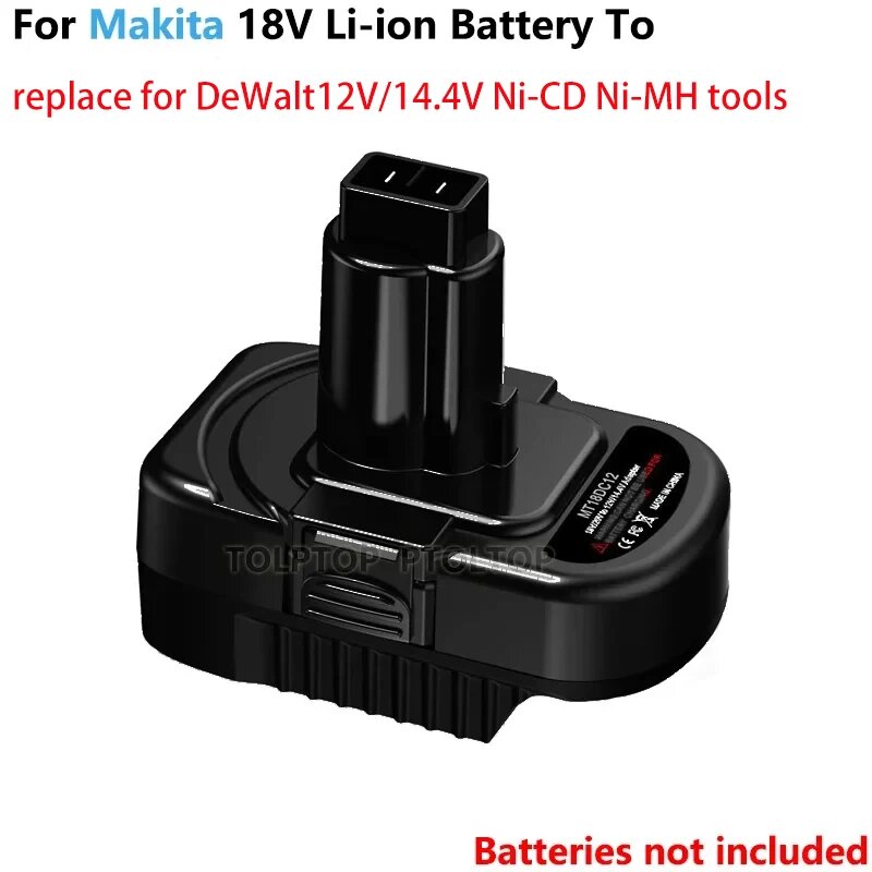 Адаптер Makita 18V для DeWalt 12V/14.4V, MT18DC12