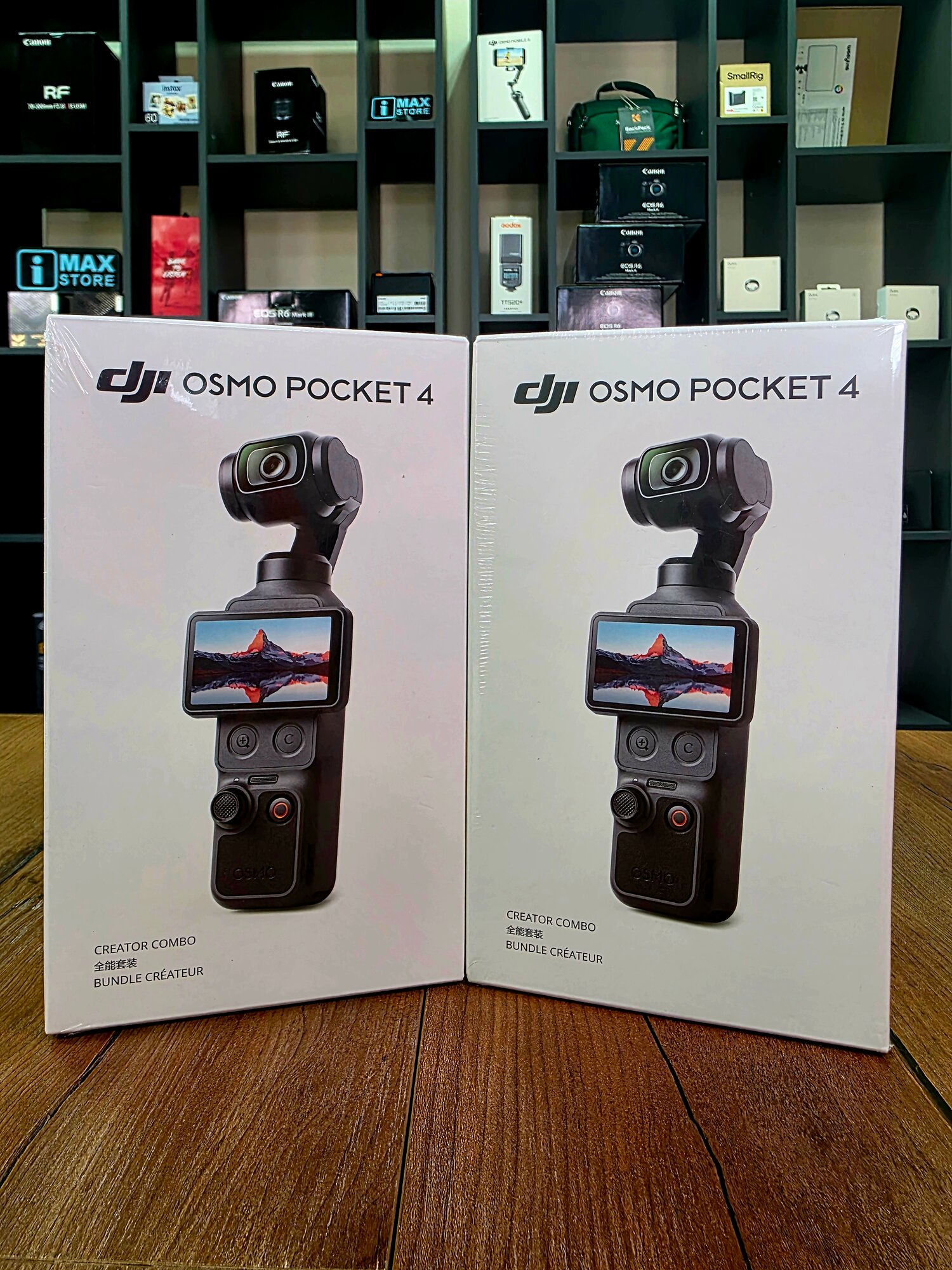 Экшн-камера DJI Osmo Pocket Creator Combo, 4К, Wi-F, Bluetooth, черный