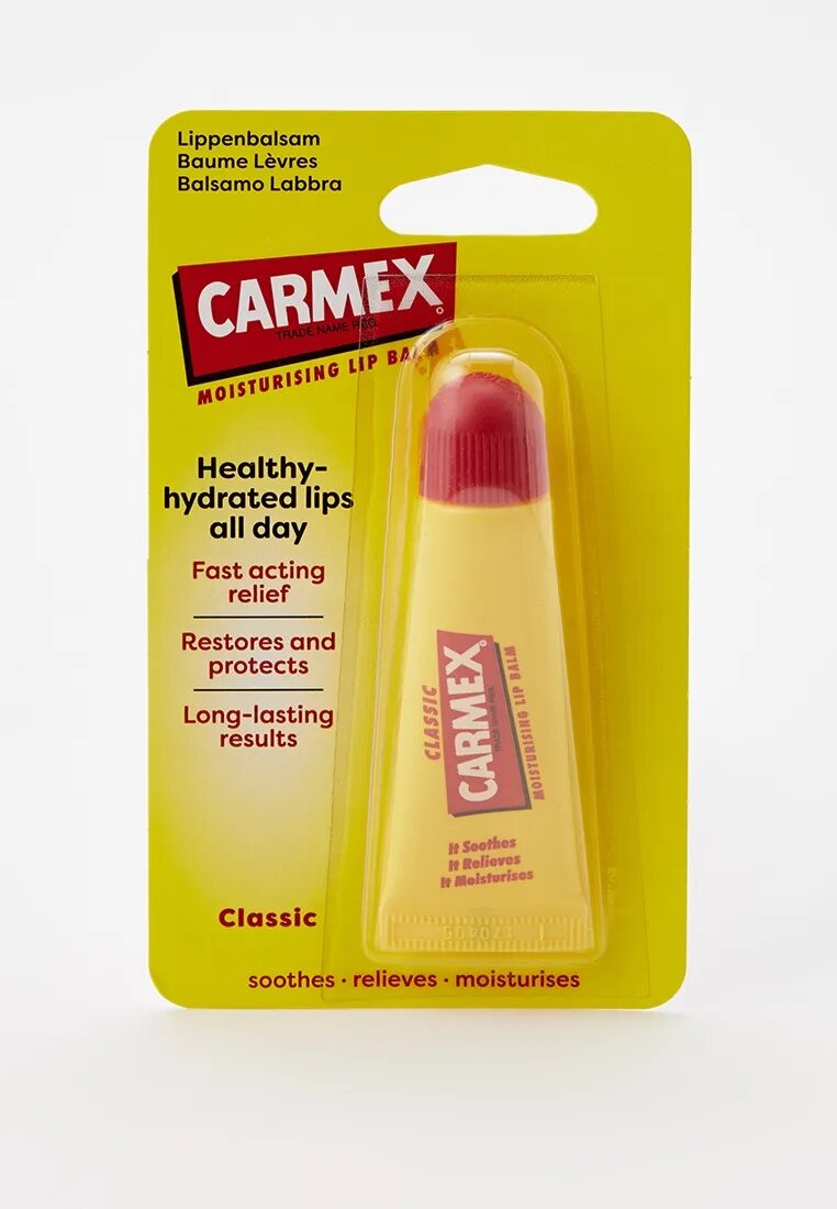 Carmex Бальзам для губ 10 г Прозрачный