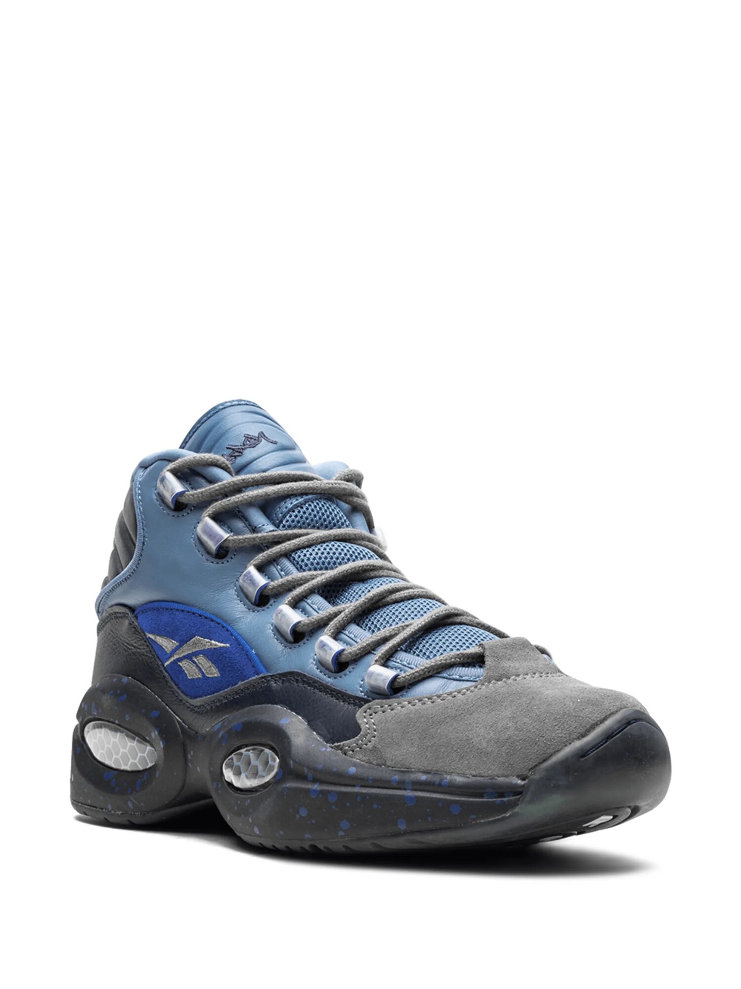 Кроссовки Reebok Question Mid, размер 9,5 US, blue — фото 1