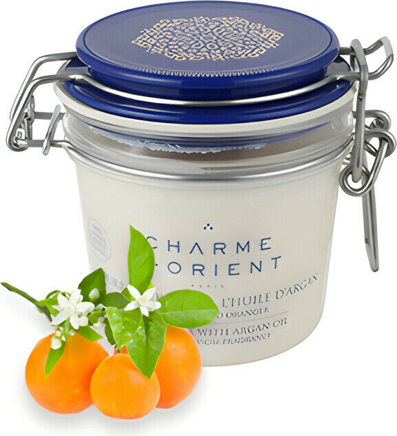 Charme d'Orient Масло карите аргановым маслом с ароматом цветков апельсинового дерева Shea Butter With Argan Oil Orange Blossom Fragrance 50ml