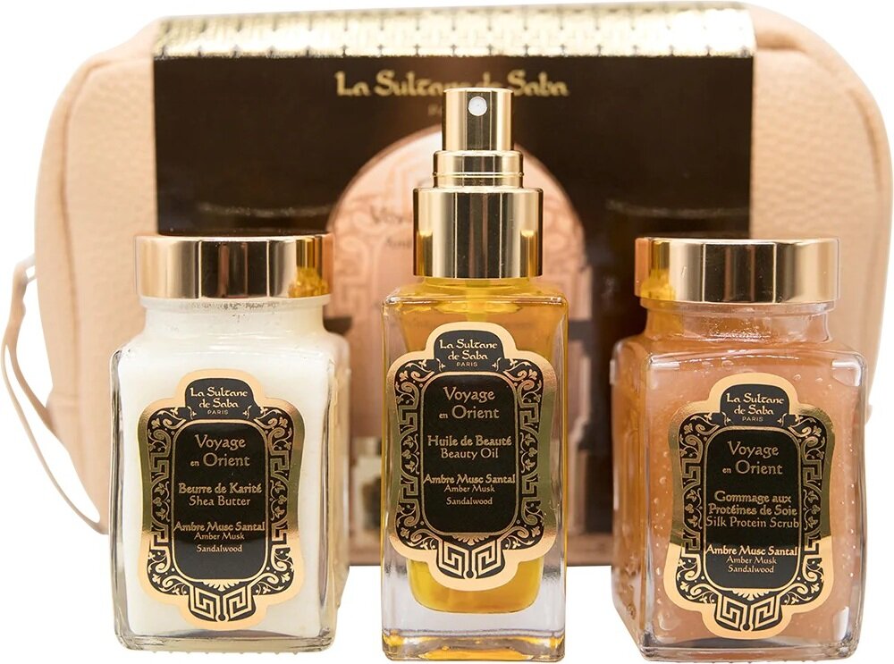 La Sultane de Saba Набор “Путешествие на Восток” Ambre / Musc / Santal Kit 50ml