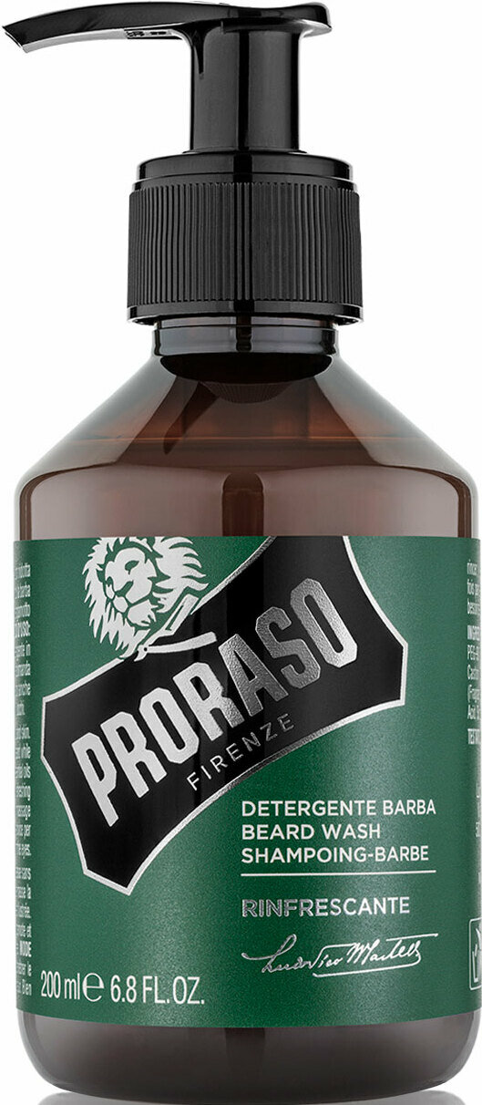 Proraso Шампунь для бороды освежающий Beard Wash 100ml