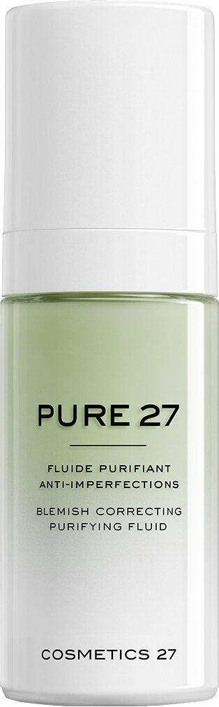 Cosmetics 27 Себорегулирующая сыворотка-флюид для кожи, склонной к высыпаниям Pure 27 Fluide 75ml