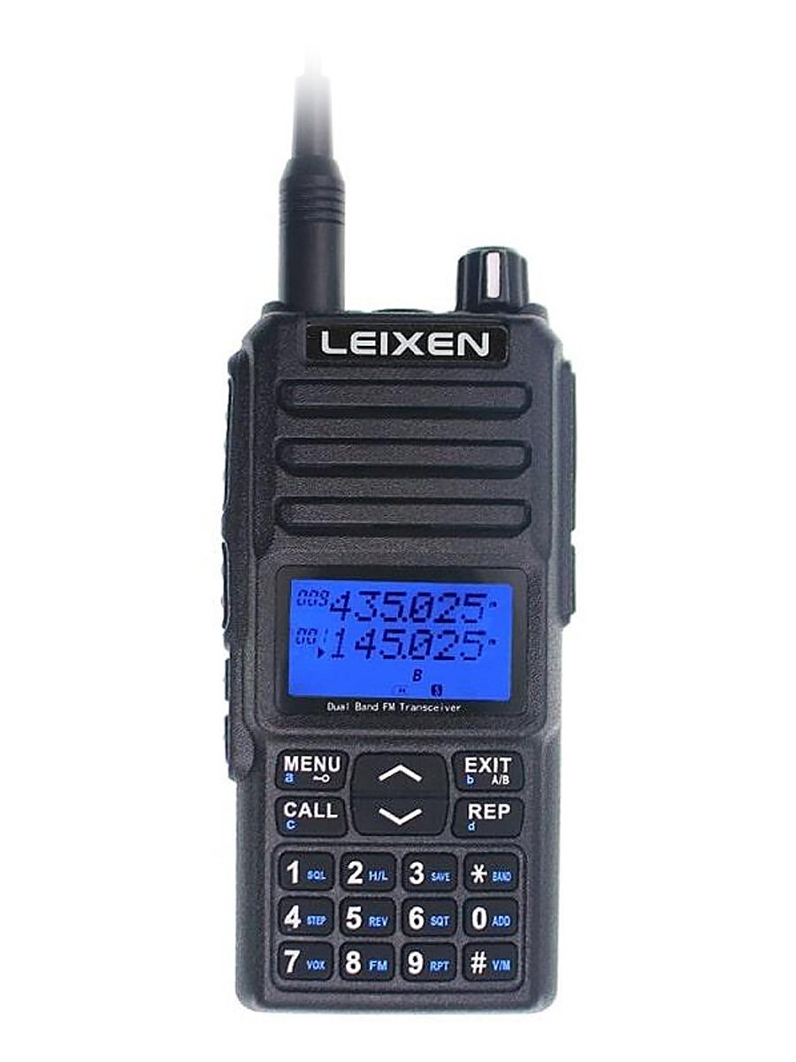 Радиостанция LEIXEN UV-25D 4000 мАч, VHF 136-174MHz и UHF 400-480MHz.