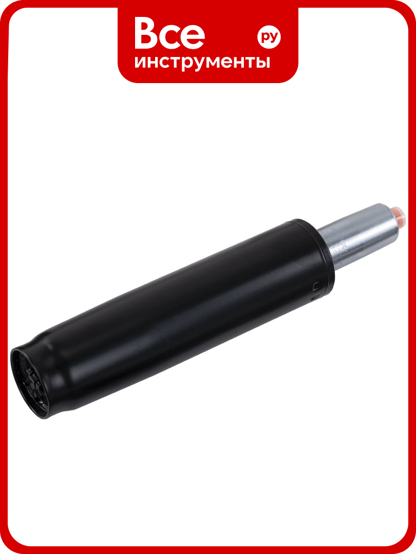 Газлифт прочный BRABIX HD-100 короткий, черный, в открытом виде 346 мм, d50 мм, класс 4 533075