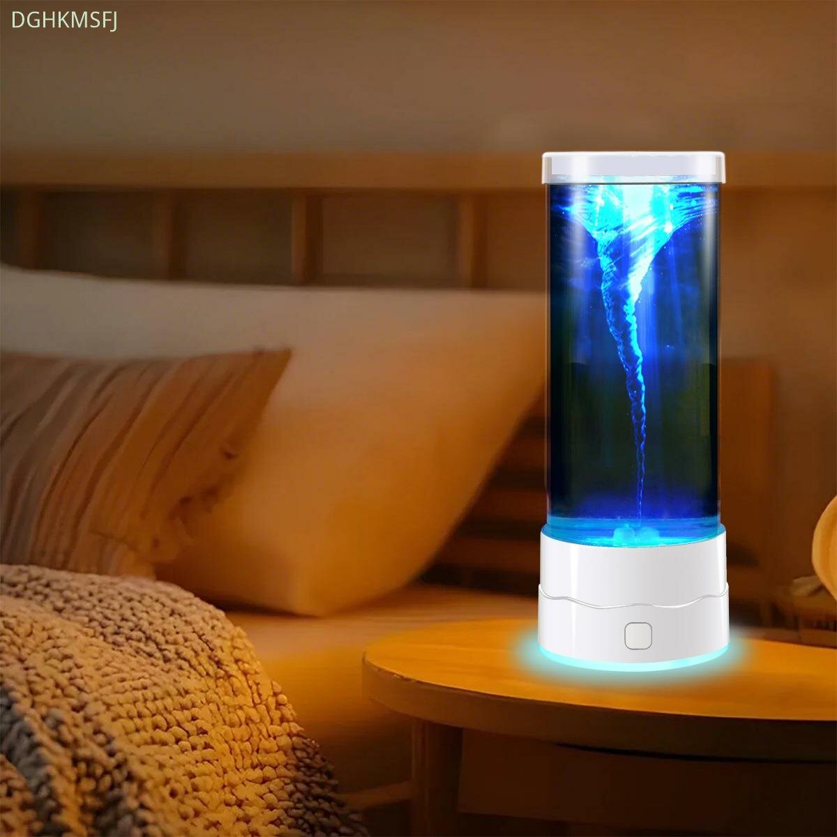 Светодиодный фонарь tornado light usb красочный атмосферный светильник, меняющий цвет, креативный ночник, бесшумный декоративный свет