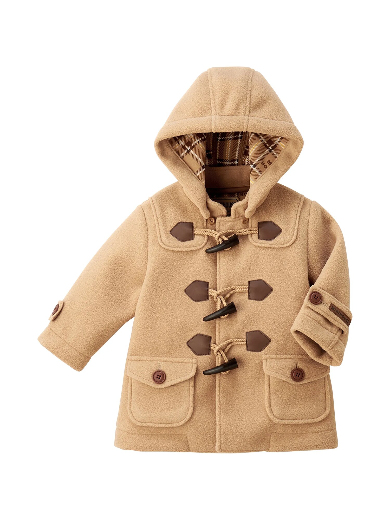 Пальто Toggle-fastening hooded coat