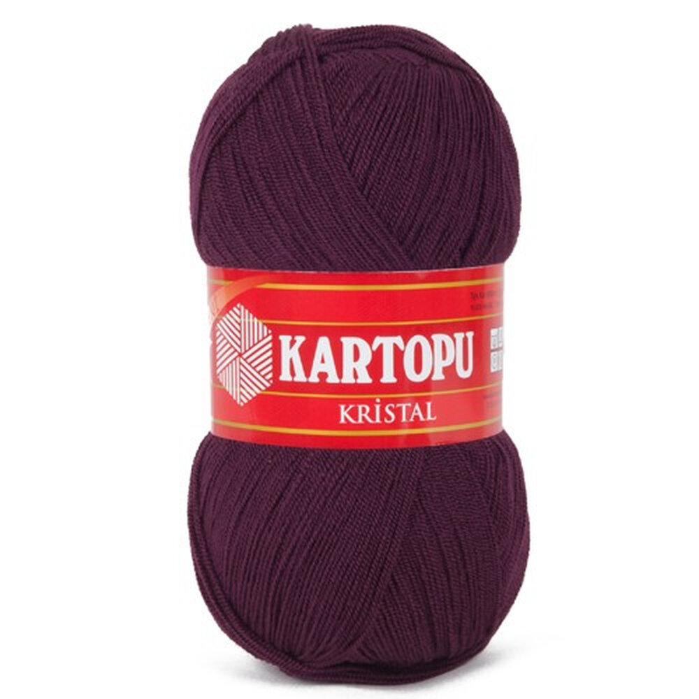 Пряжа для вязания Kartopu Kristal К729 ежевика 100 гр/450 м 100% акрил