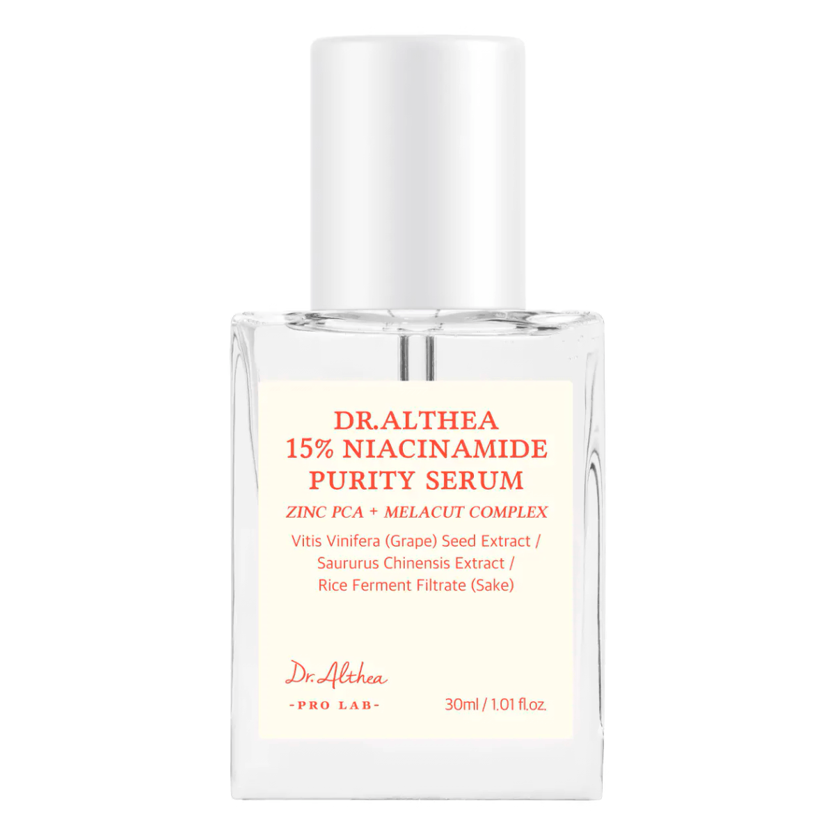 Cыворотка с ниацинамидом 15% Niacinamide Purity Serum, 30 мл, Dr.Althea
