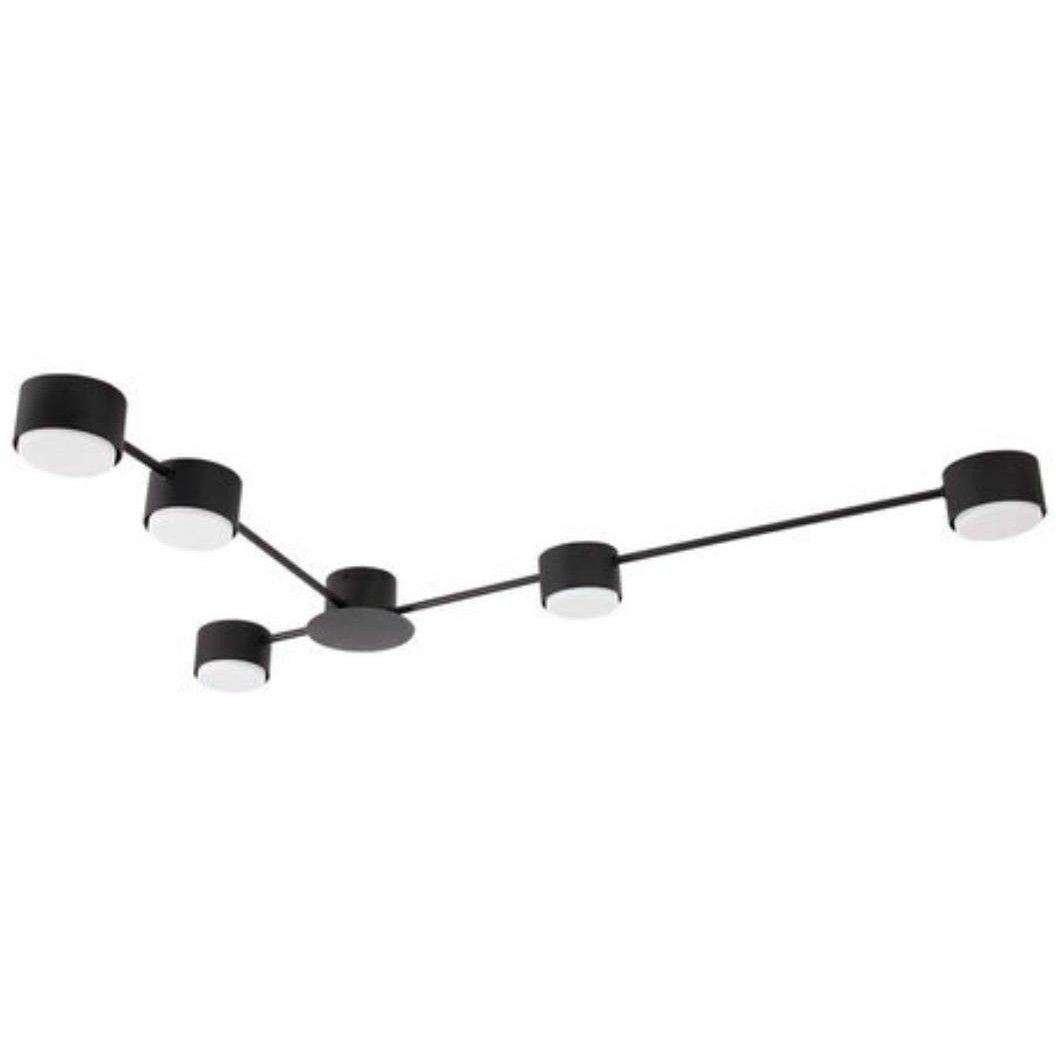 Люстра ARTE LAMP 5хGX53х12Вт, цвет черный