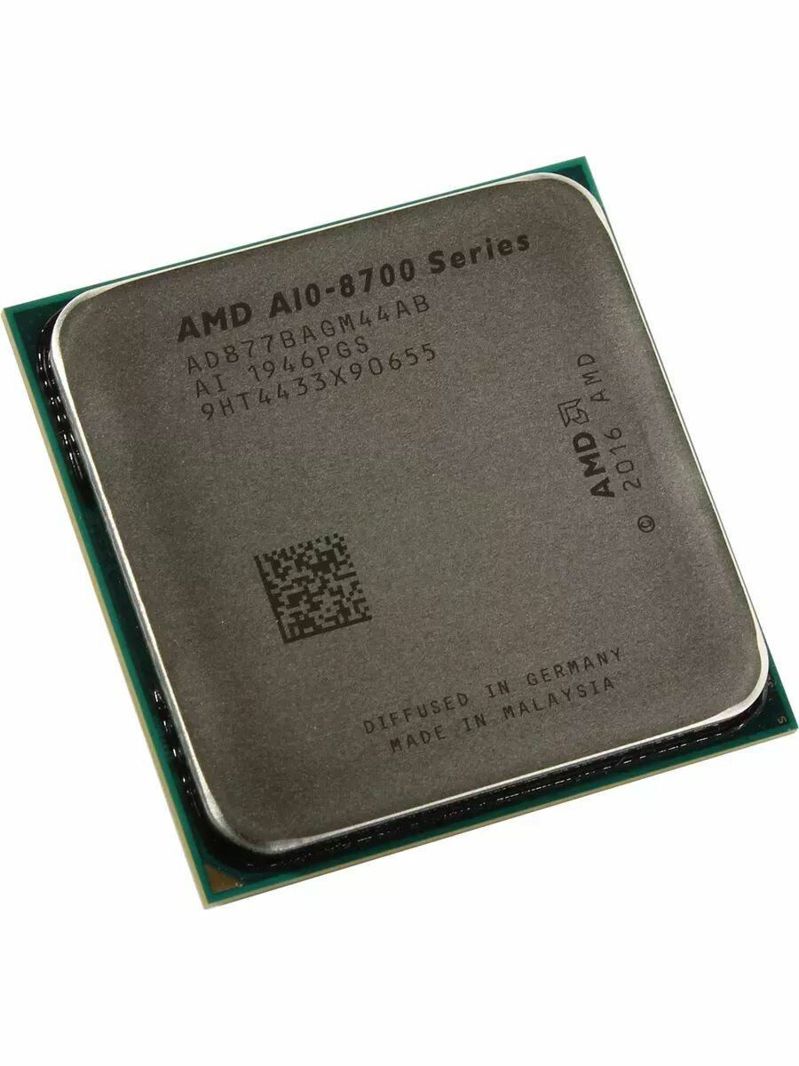 AM4 процессор AMD A10-8700 (AD877BAGM44AB) 3,5-3,8ГГц, 4 / 4, 65Вт