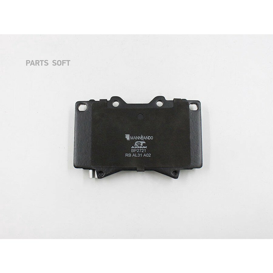 Колодки тормозные дисковые передние AKNUK TOYOTA LAND CRUISER 100 (J1) 01/98/ LEXUS LX (UZJ100) 09/97 |TRW GDB3197 BP2721 от официального дистрибьютора, AKNUK, артикул BP2721