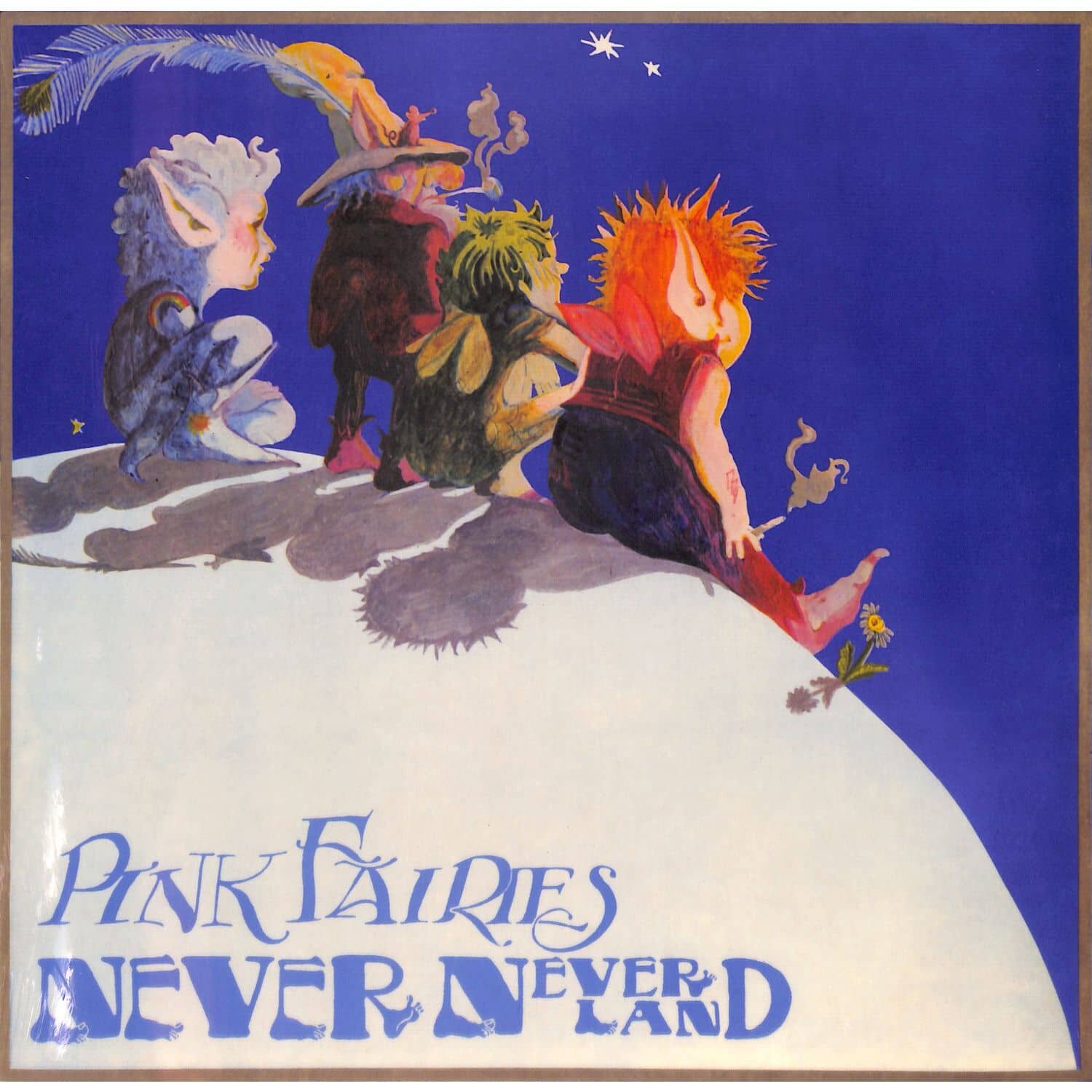Pink Fairies. Never Never Land (LP/Clear Blue Vinyl/Reissue/Виниловая пластинка)