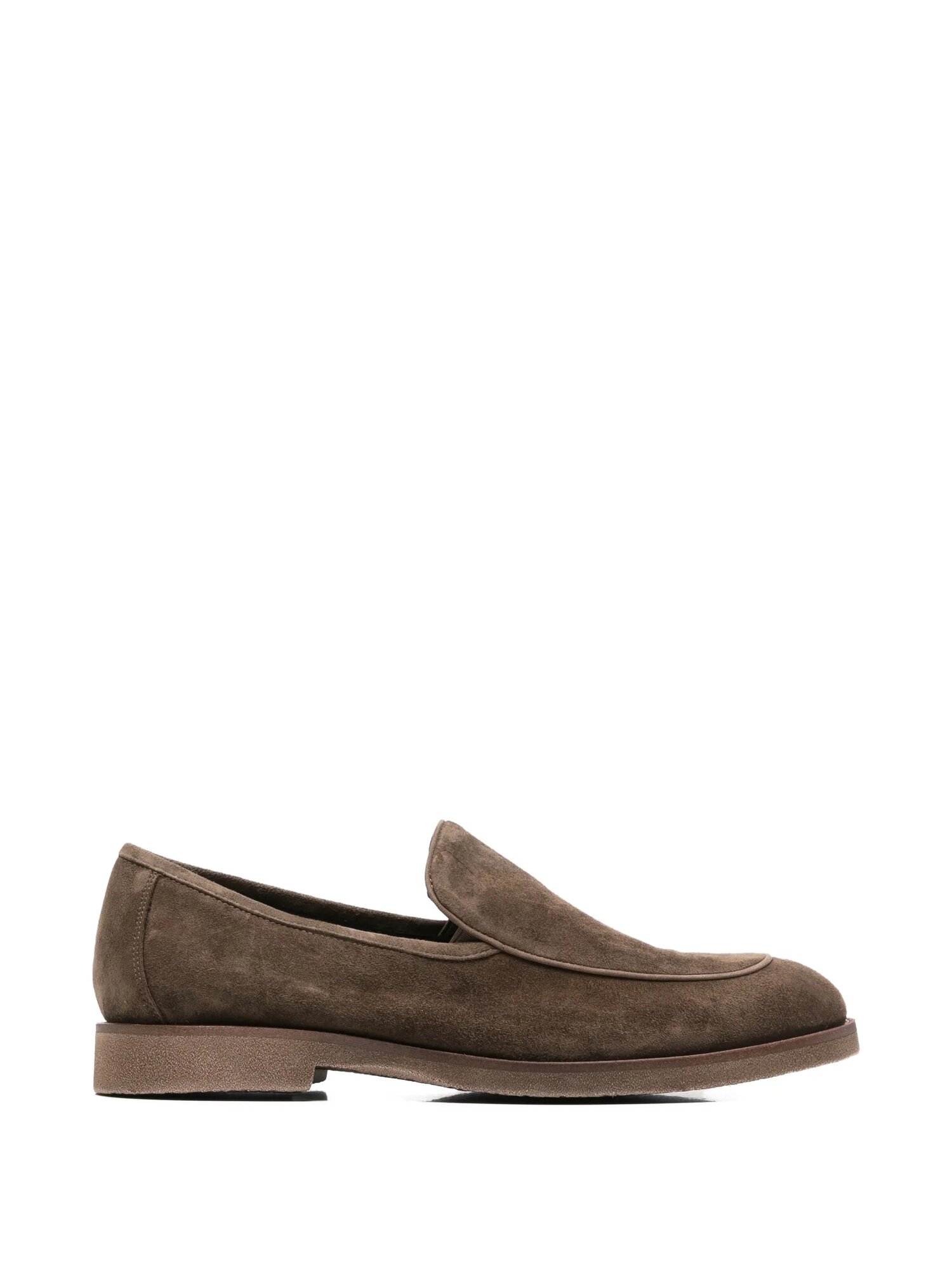 Лоферы Suede slip-on loafers