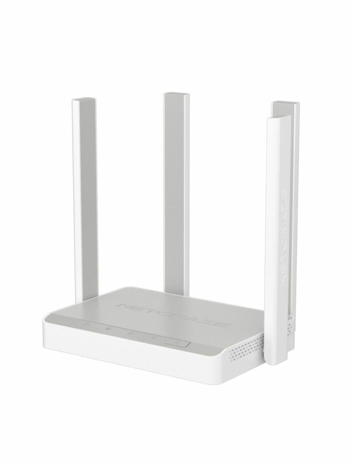 Wi-Fi Роутер Keenetic Netcraze 4G NC-4910, AC1200, с поддержкой LTE, nanoSIM, 4xRJ45 100Мбит/с, двухдиапазонный, Mesh