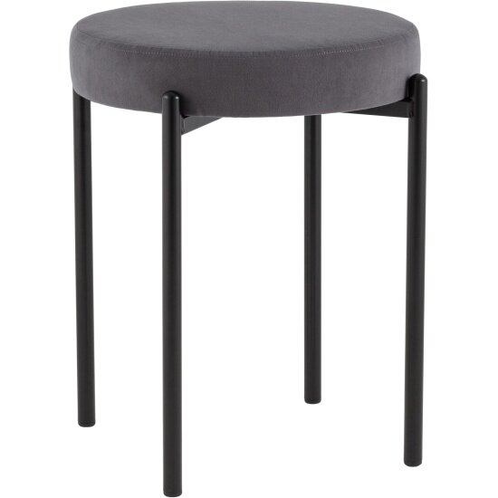 Табурет Stool Group Бриф Original велюр серый