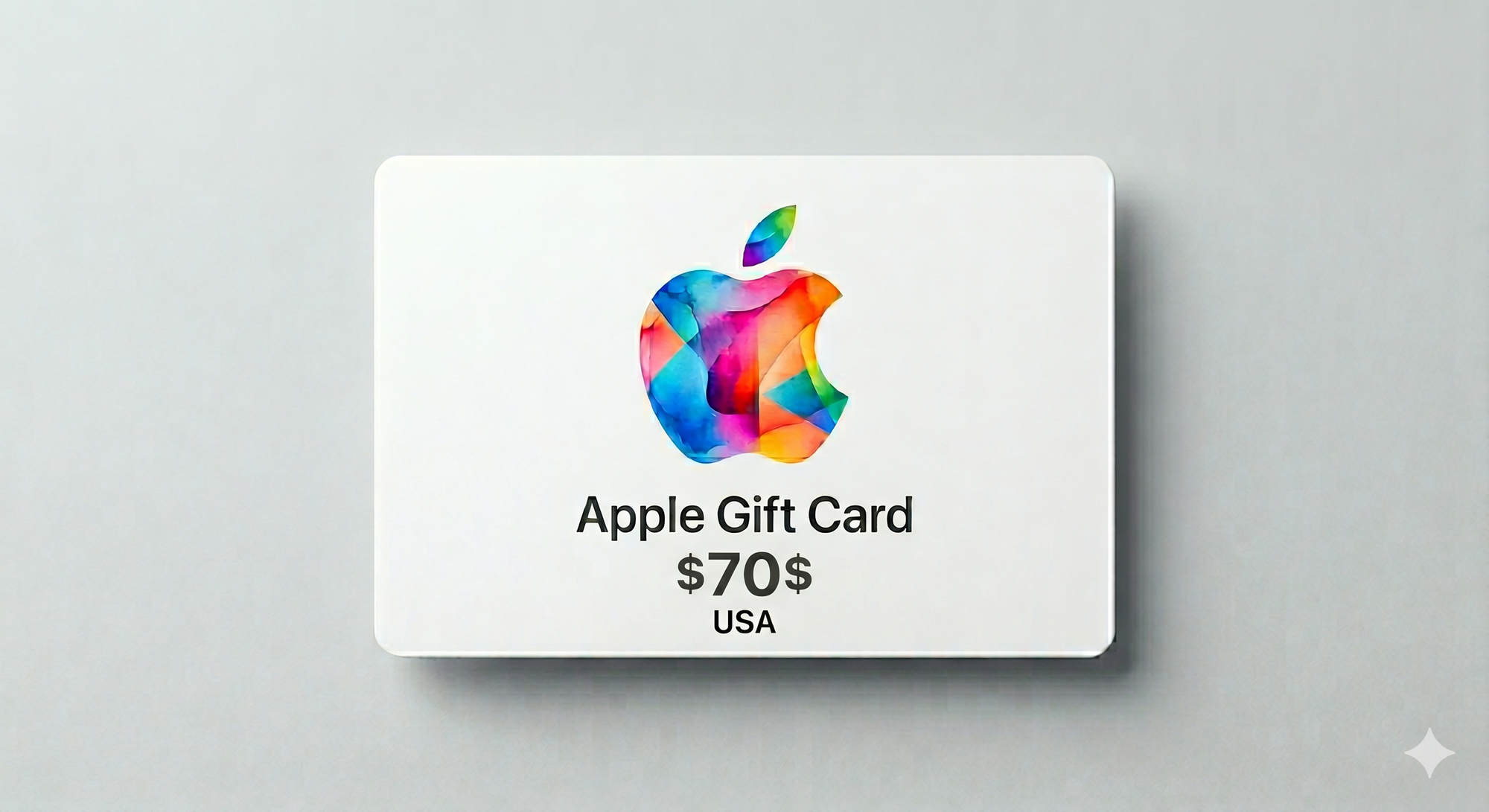Apple Gift Card US (США) — Подарочная карта App Store и iTunes 70$