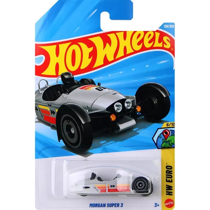 Металлическая мини-модель автомобиля Hot Wheels, масштаб 1:64, модели в ассортименте