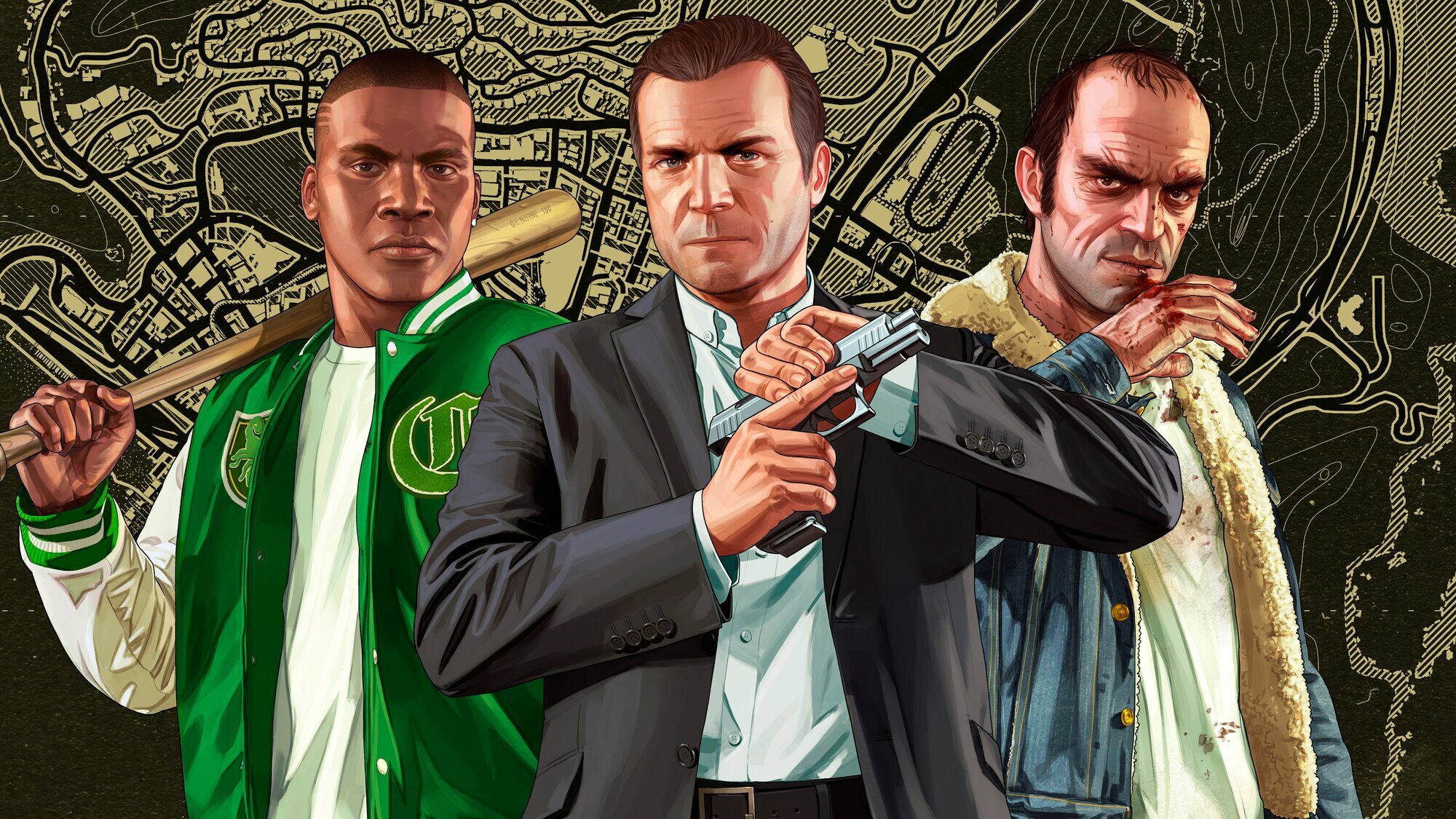 Набор Grand Theft Auto V (Xbox One & Xbox Series X|S) (GTA 5) — Xbox Series X|S, Xbox One — Цифровая версия