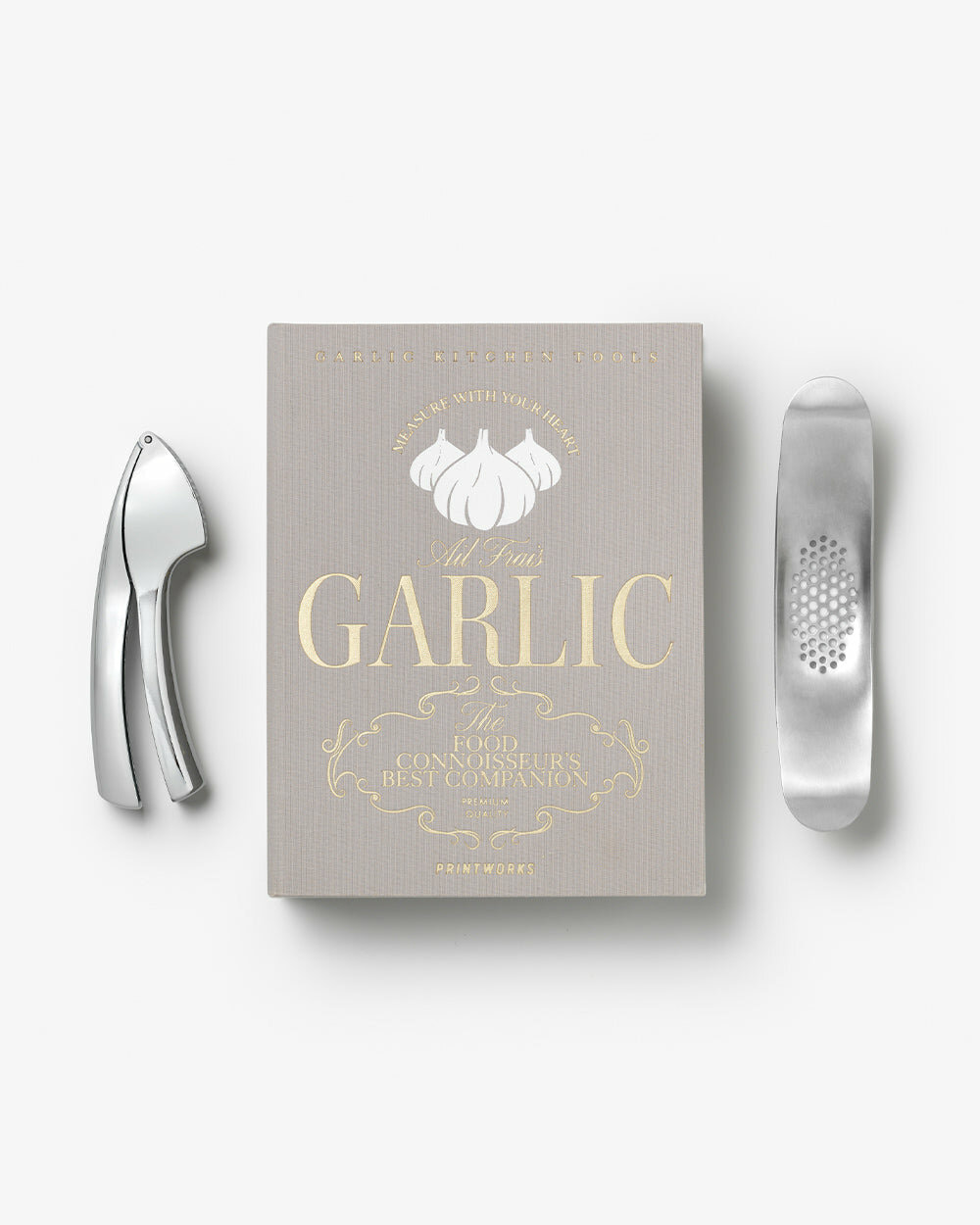 Printworks Набор аксессуаров для работы с чесноком The EssentialsGARLIC Tools, 2 предмета