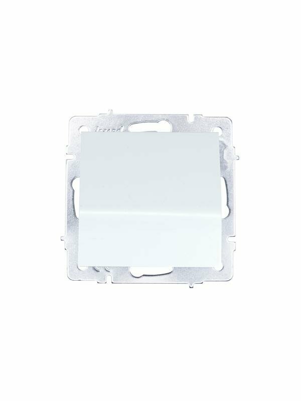 Вывод кабеля СП VESNA IP20 механизм бел. LEZARD 742-0288-197