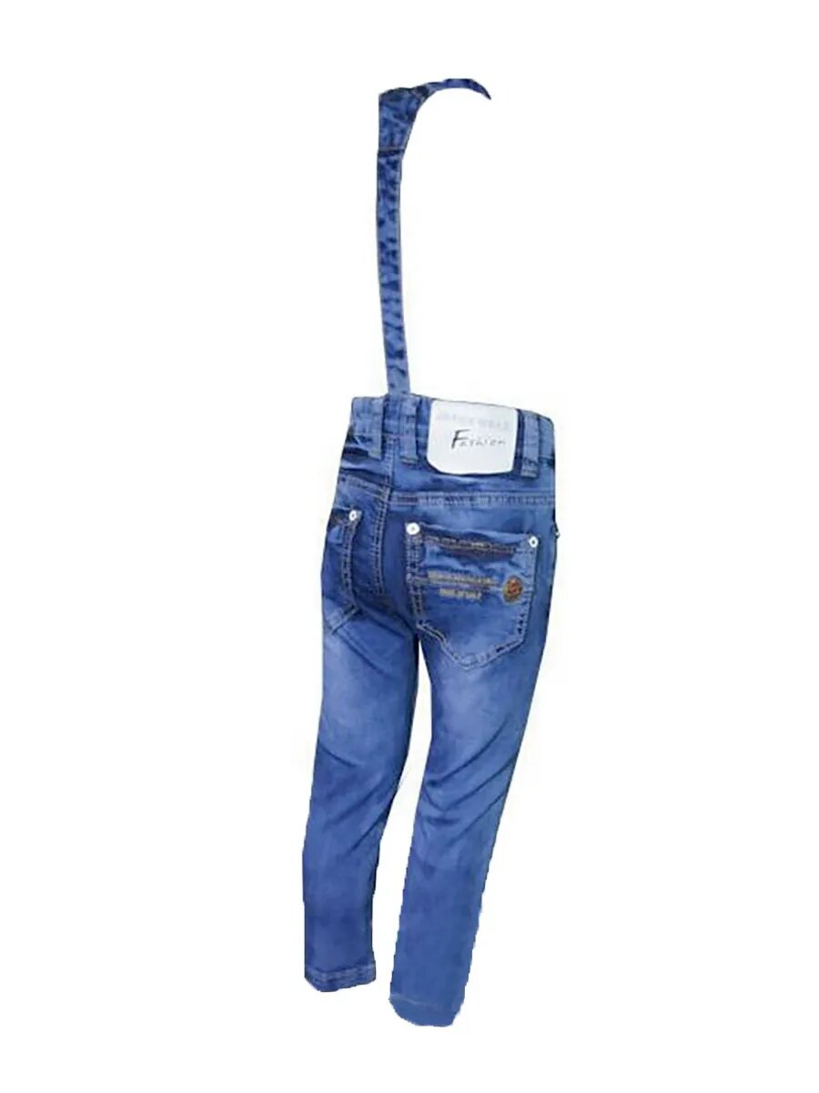 Джинсы Yuke jeans Деним, размер 15/98, синий — фото 1