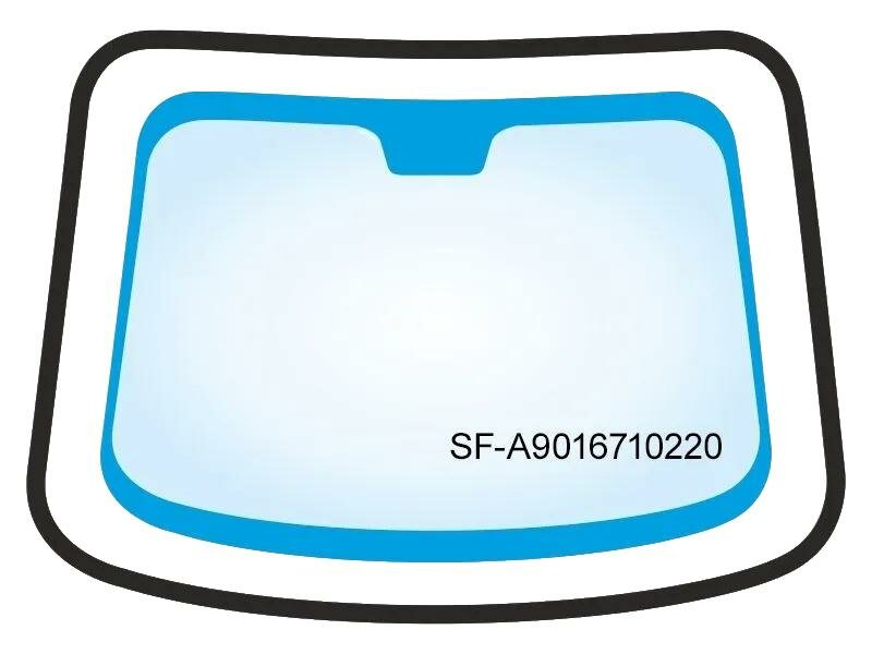 Молдинг лобового стекла Уплотнительная резинка SAT SF-A9016710220 Mercedes-Benz Sprinter 95-06 / Sprinter classic RUS