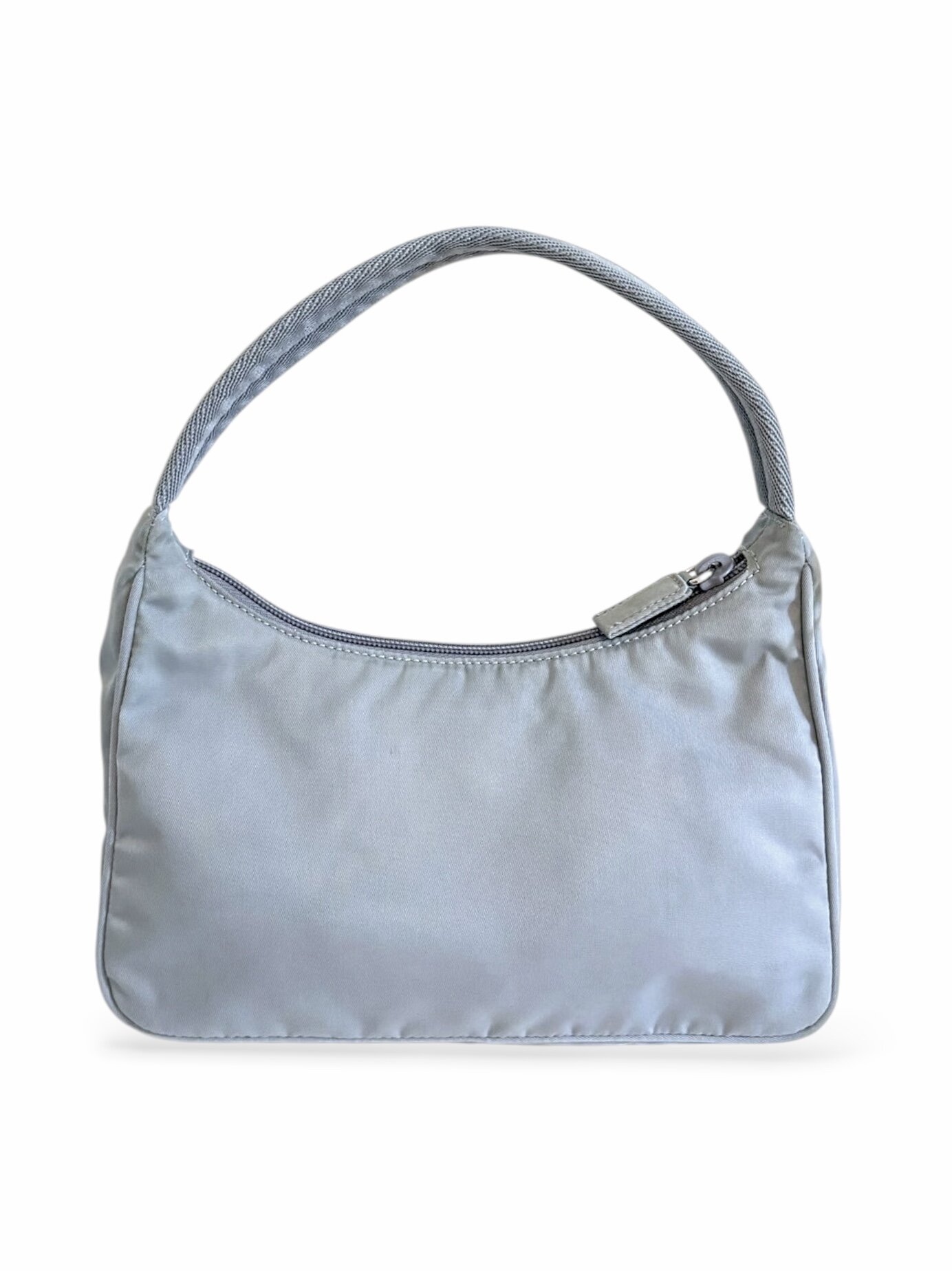 Сумка Prada Nylon Re-Edition 2000, голубой — фото 1