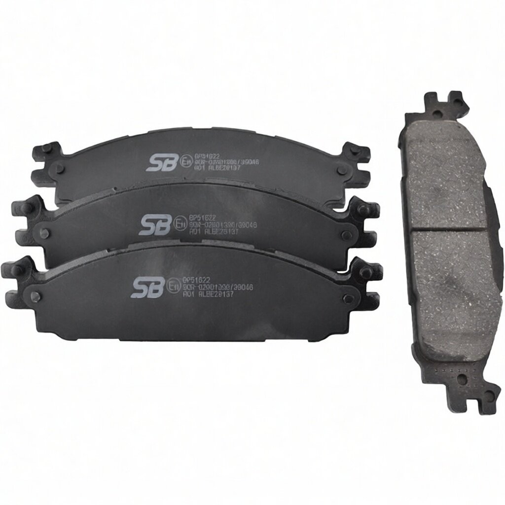 Колодки дисковые FORD Explorer 3.5 05-/ Taurus V 3.5 10- BP51622 SB Nagamochi арт. BP51622