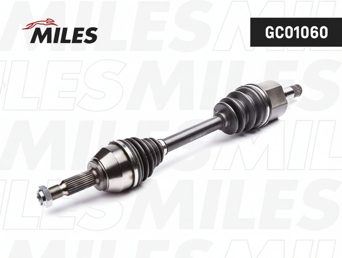 Привод в сборе левый FORD TRANSIT CONNECT 02- (GKN 305035) GC01060 Miles арт. GC01060
