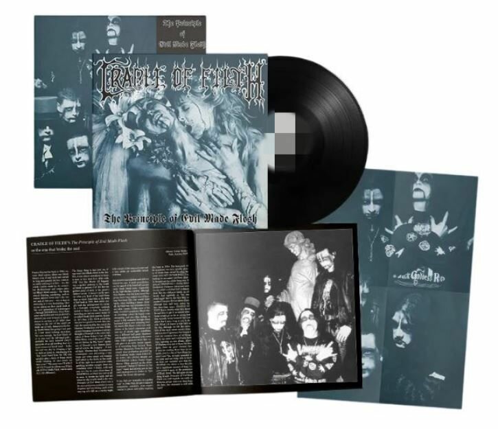 Виниловая пластинка Cradle Of Filth - The Principle Of Evil Made Flesh LP Ltd.850