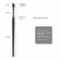 Кисть для бровей Angle Flat Eyebrow Brush
