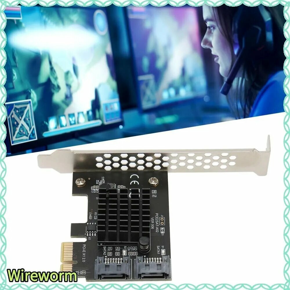 PCIE TO SATA 3.0 карта расширения