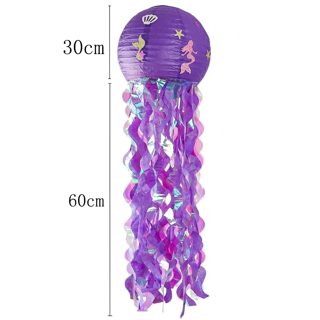 Шары Jellyfish lantern, 90см, фиолетовый
