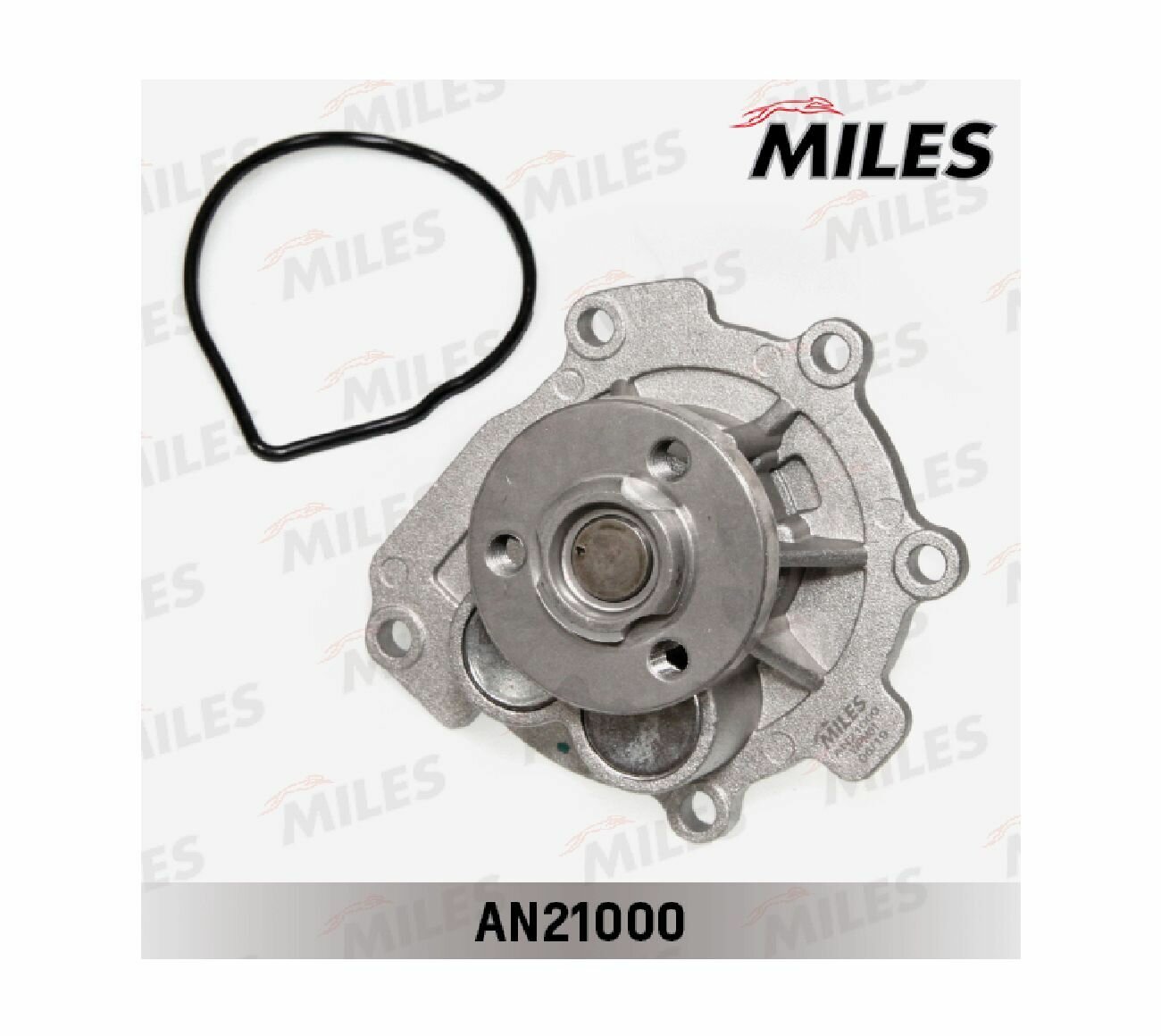 Насос водяной CHEVROLET AVEO 1.4/CRUZE 1.6/1.8/OPEL 1.6/1.8 03-, MILES AN21000