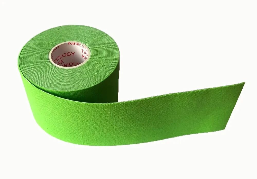 Кинезиотейп салатовый Kinesiology Tape