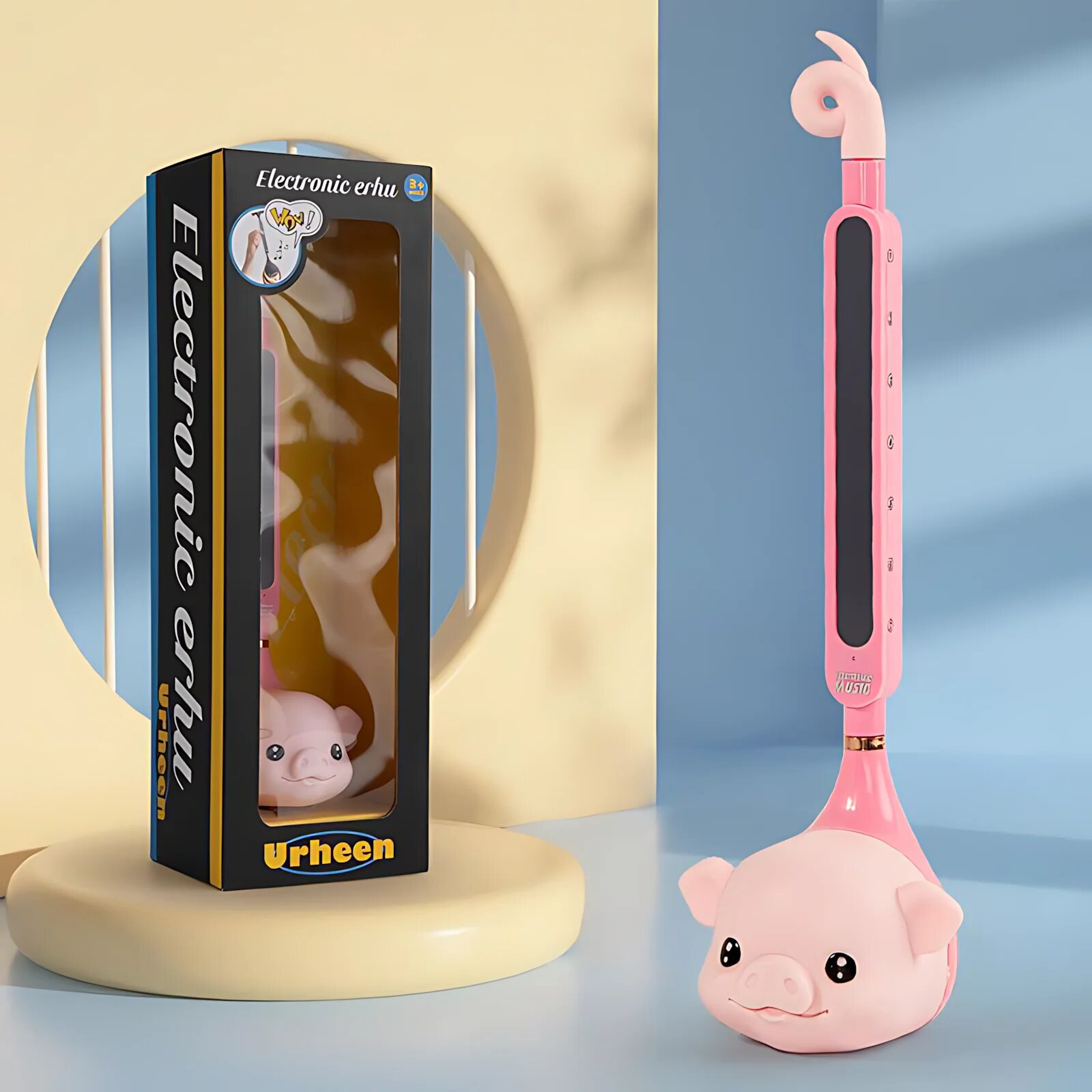 Электронный Музыкальный Инструмент Otamatone: Милый Синтезатор-головастик, Забавная Развивающая Игрушка