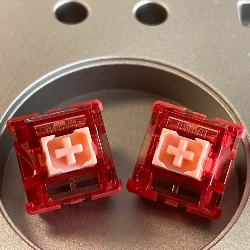 Haimu Heartbeat Switch линейные бесшумные 58г POM 90 PCS
