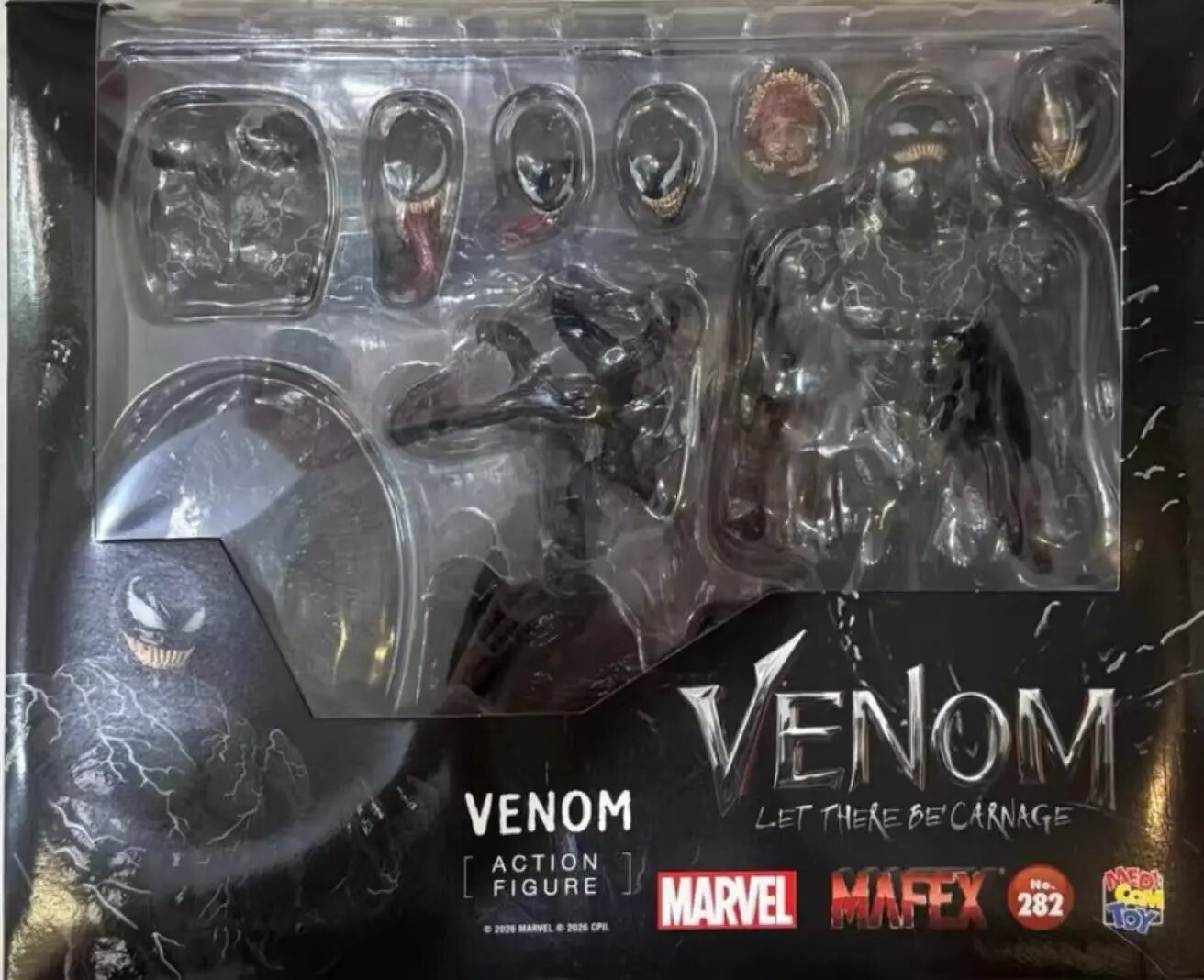 Коллекционная фигурка Venom: Let There Be Carnage Medicom Toy MAFEX 20,5 см