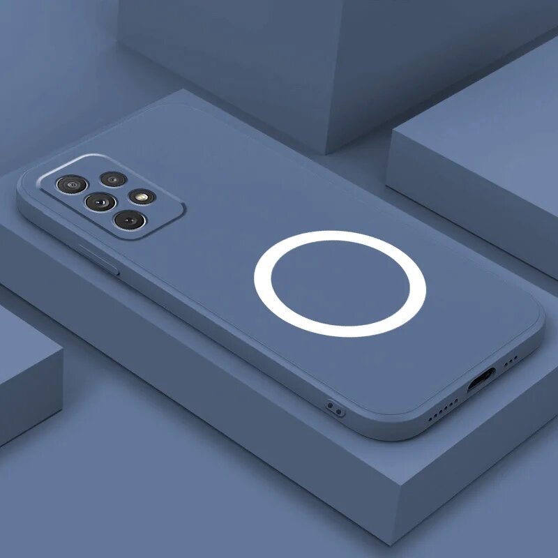 Серый магнитный чехол Samsung Galaxy A32 4G